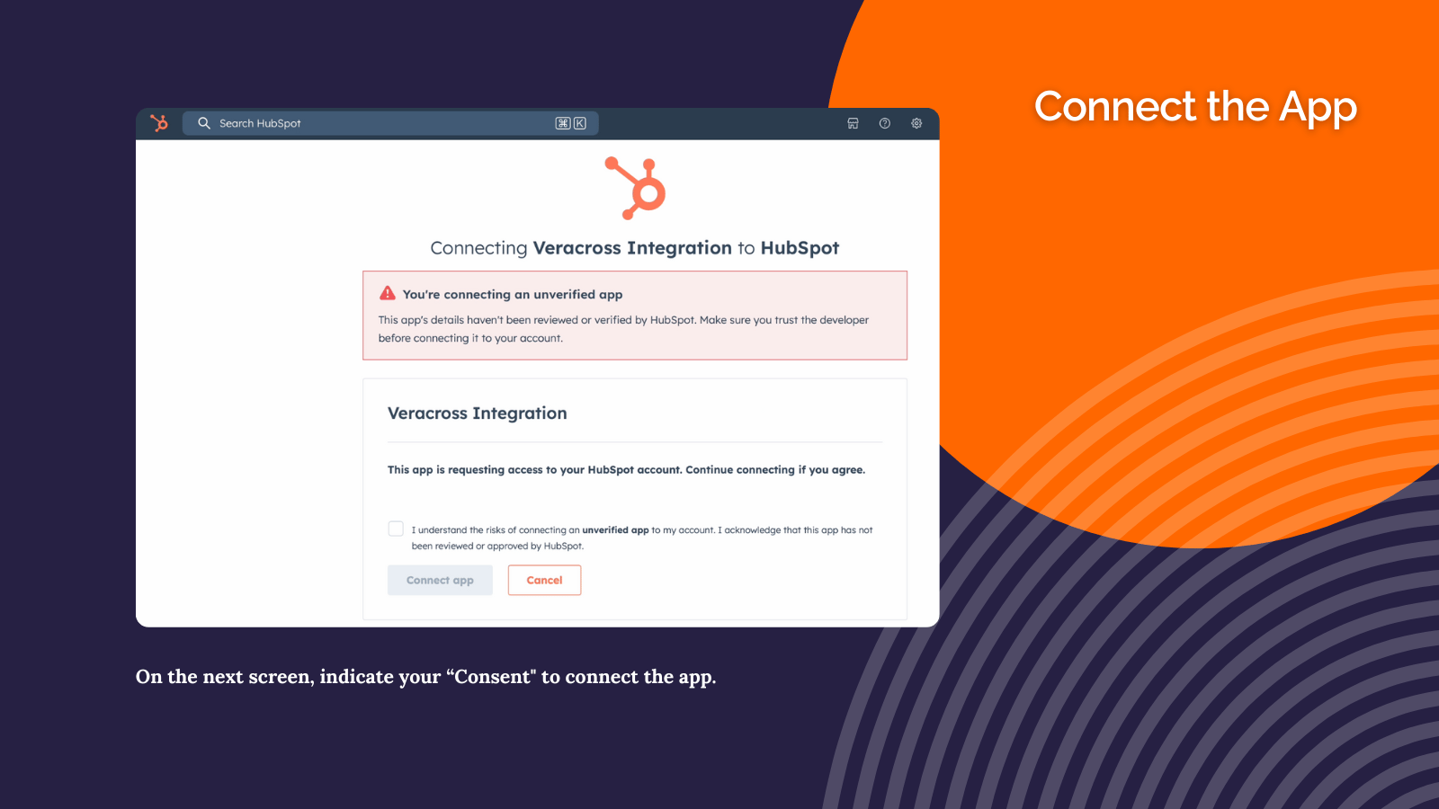 Veracross HubSpot integration - Set up Guide